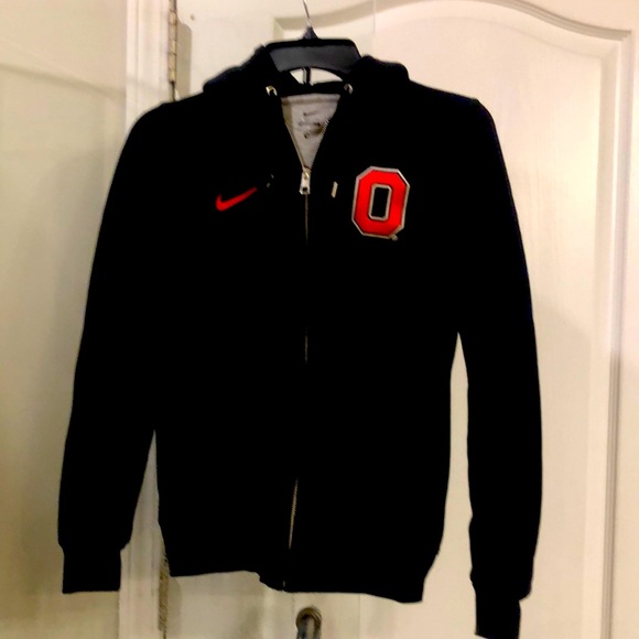 Nike | Tops | Nike Ohio State Zip Up Hoodie | Poshmark
